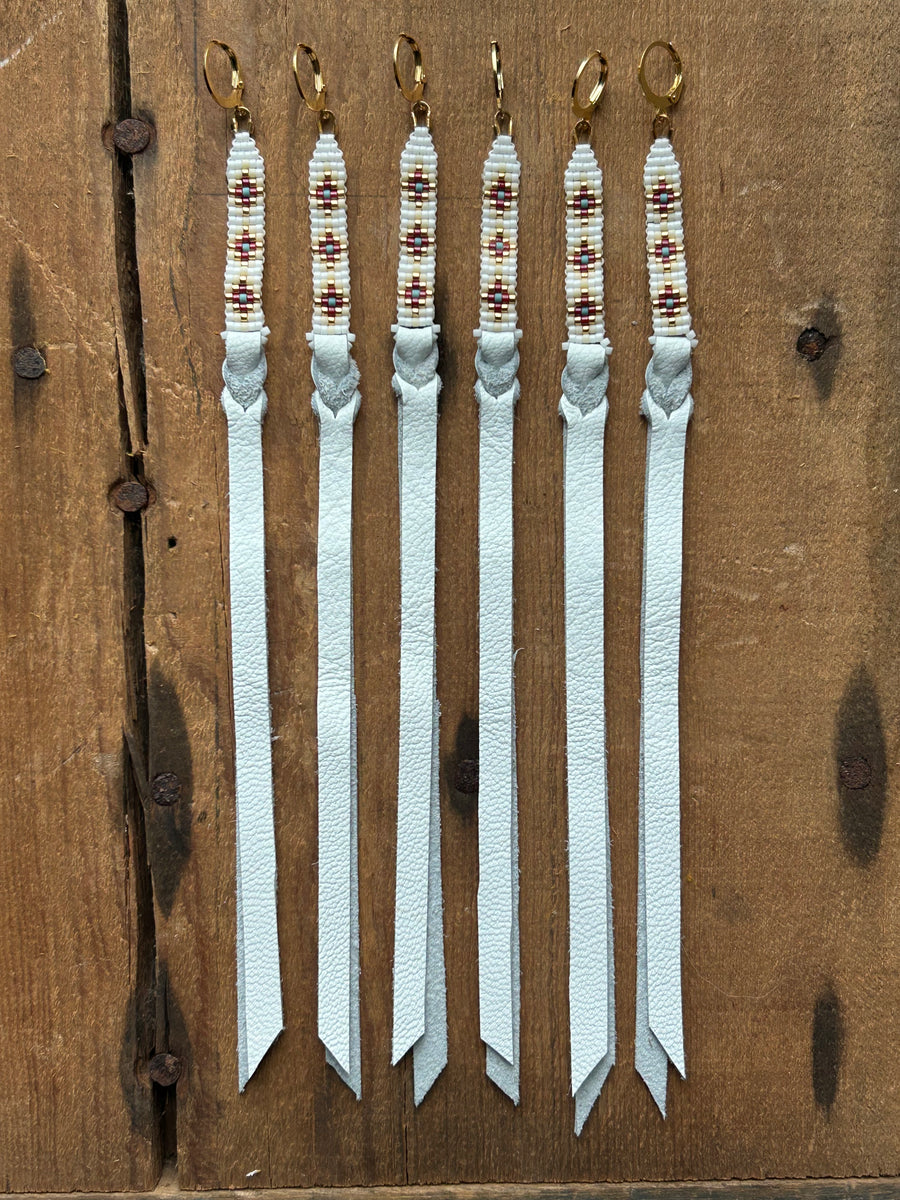 Saddle String Earrings – Montana Souls